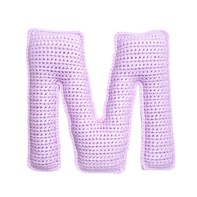 Ravelry: Letter "M" pattern by Michael Hon