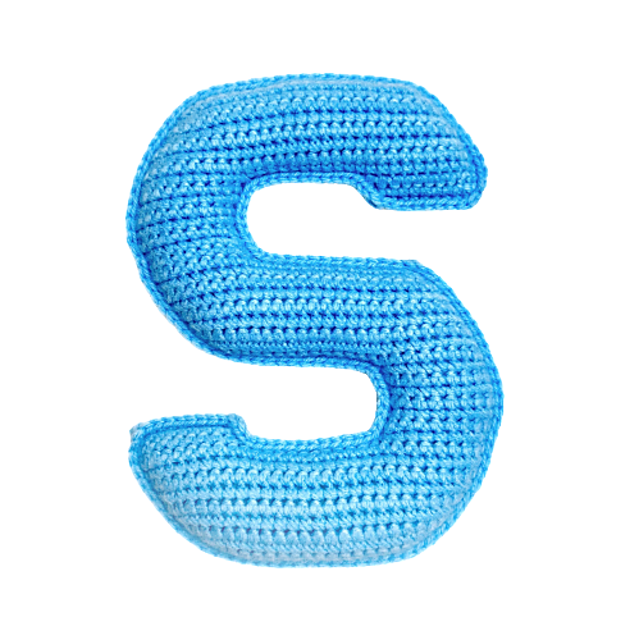 Ravelry: Letter "S" pattern by Michael Hon