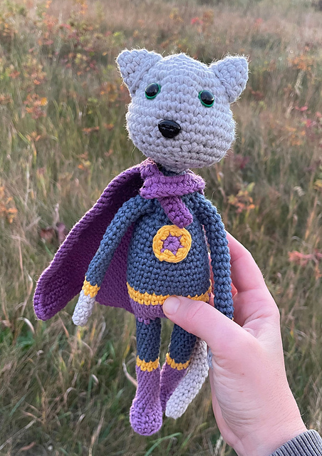 Ravelry: Cleo the Super Kitty pattern by Rebecca Risk