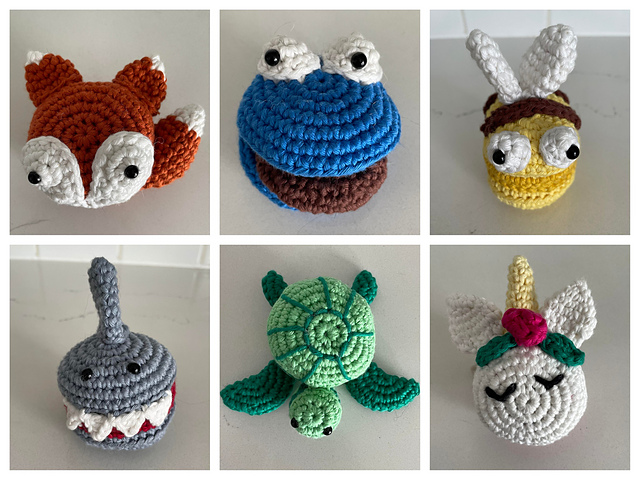 Ravelry: Macaron Animals pattern by Rebecca Risk