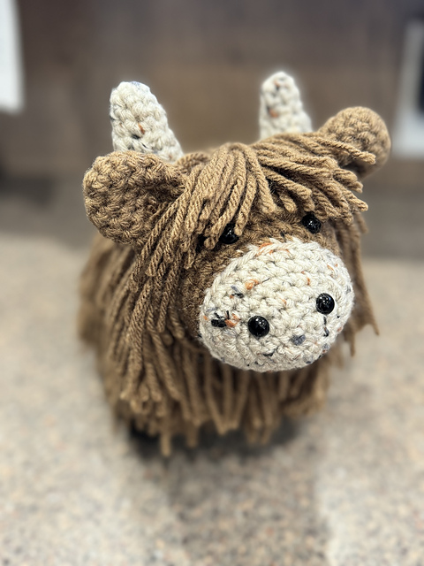 Ravelry: Highland Cow pattern by Knot Nook Co
