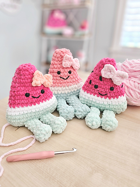 Ravelry: Watermelon pattern by KnotsMerryYarn