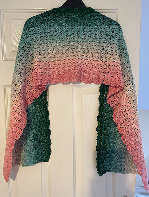 Ravelry: M’Lady Wrap Shawl pattern by Knot the Patterns