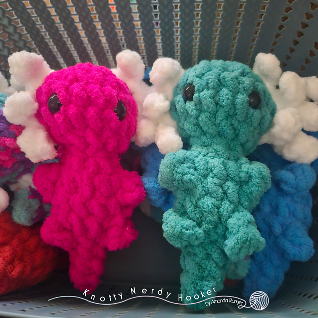 Ravelry: Baby Axolotl pattern by Rogue Ranger