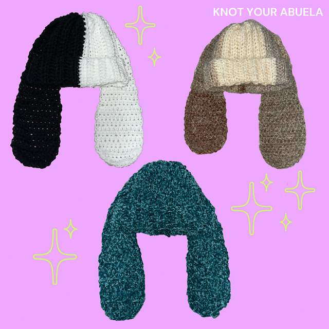 Ravelry: Cinnamoroll/ Bunny Beanie pattern by Maui Rothchild