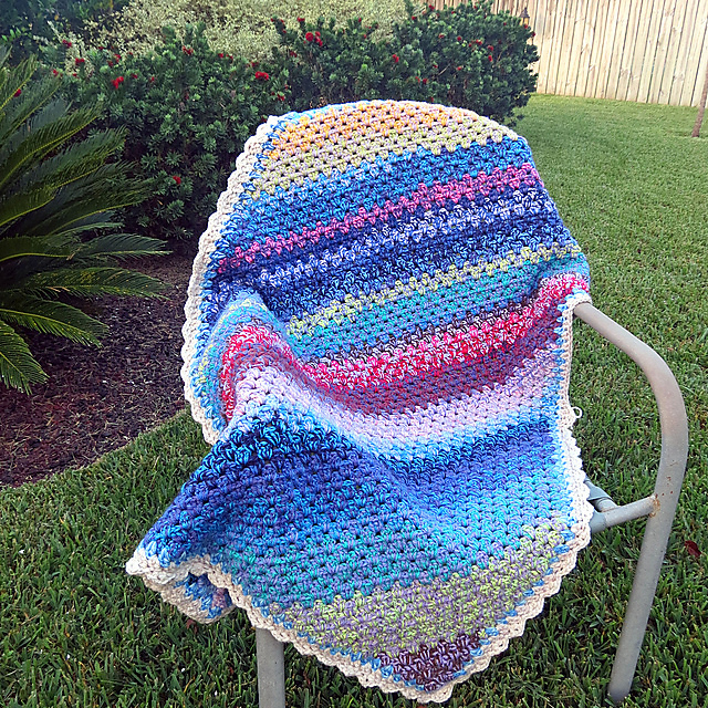 Ravelry: Layer Cake Diagonal Granny pattern by Kodykin's Crafts