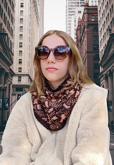 Ravelry: Jacquardee cowl pattern by Michelle du Plessis