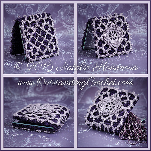 Ravelry: Compact Mirror / Charts Tutorial pattern by Natalia Kononova