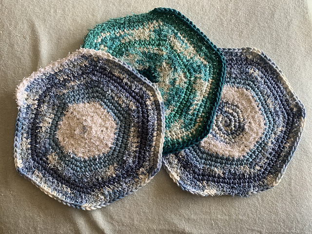 Ravelry: Scrubby Hex pattern by Steph Houston