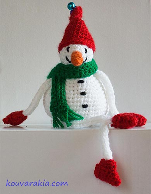 Ravelry: snowman pattern by Stella Markou