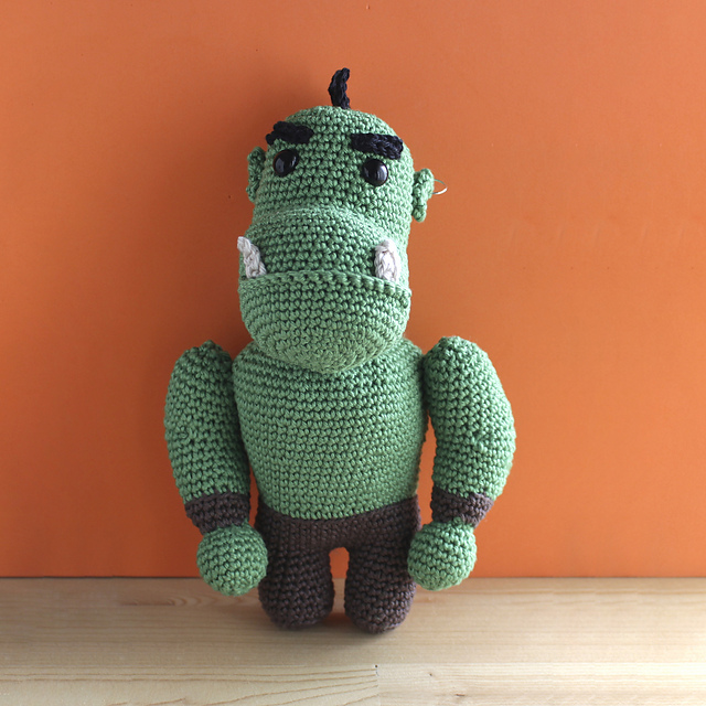 Ravelry: Grob The Ork pattern by Stella Markou