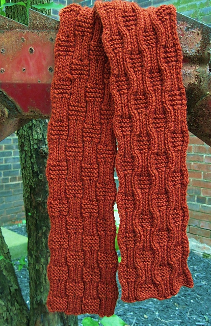 Ravelry: Riverpath Scarf pattern by Eleanor Swogger