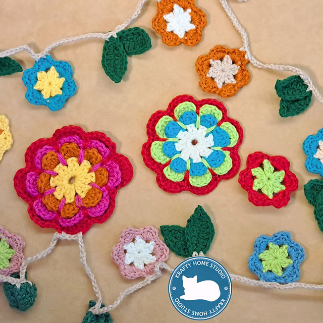 Ravelry: Colorful garland 5059 pattern by Hristo Dimitrov