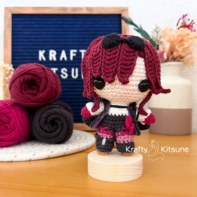 Ravelry: Chibi Kafka Amigurumi pattern by Krafty Kitsune