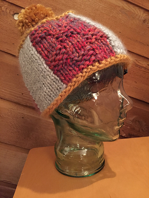 Ravelry: Aspen X Games Copy Cat Hat pattern by Kristina Cotterman