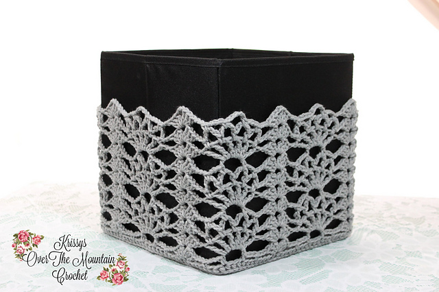 Ravelry: Sun Spray Lace Storage Cover pattern by Kris Moore