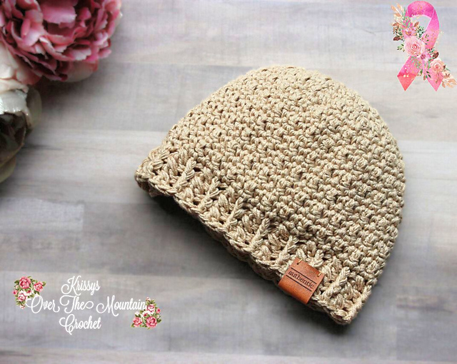Ravelry: Double Down Chemo Cap pattern by Kris Moore
