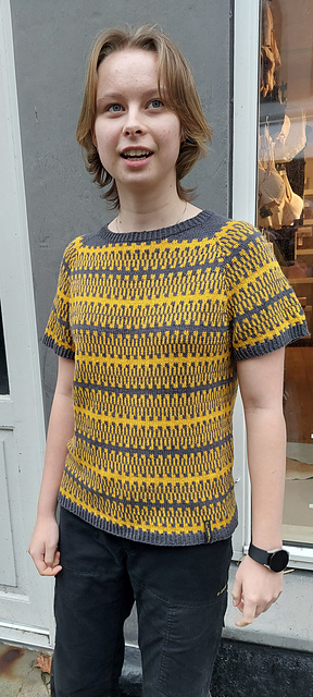 Ravelry: U Turn Tee pattern by Krista Rose Jensen