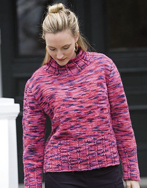 Ravelry: Hand Painted Pullover pattern by Heather McVickar