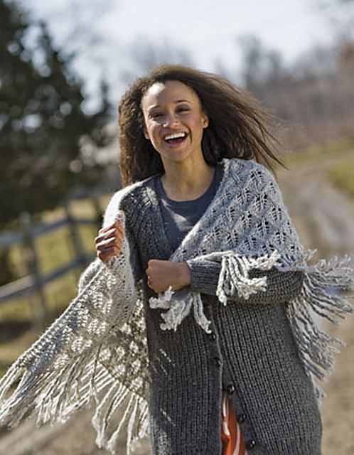 Ravelry: Montera Shawl pattern by Pam Allen