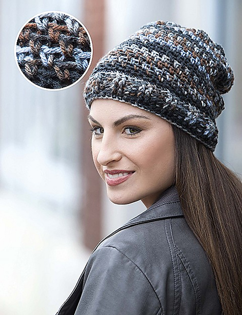 Ravelry: Slouchy Hat pattern by Kristi Simpson