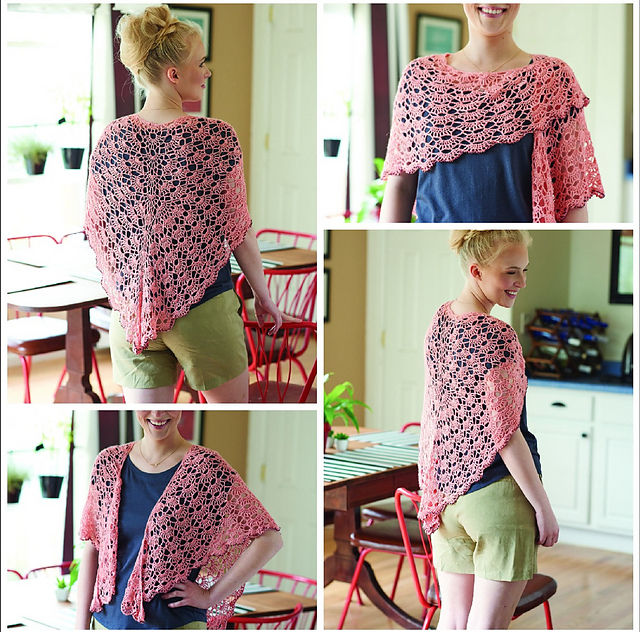 Ravelry: Sausalito Sparkle Offset Lace Shawl pattern by Kristin Omdahl