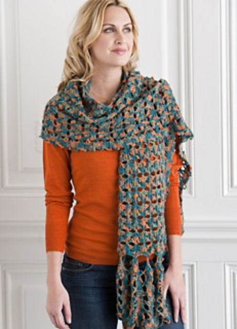 Ravelry: Eden Tile Rectangular Wrap pattern by Kristin Omdahl