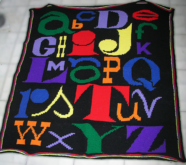 Ravelry: ABC's Afghan pattern by Bonita Bray