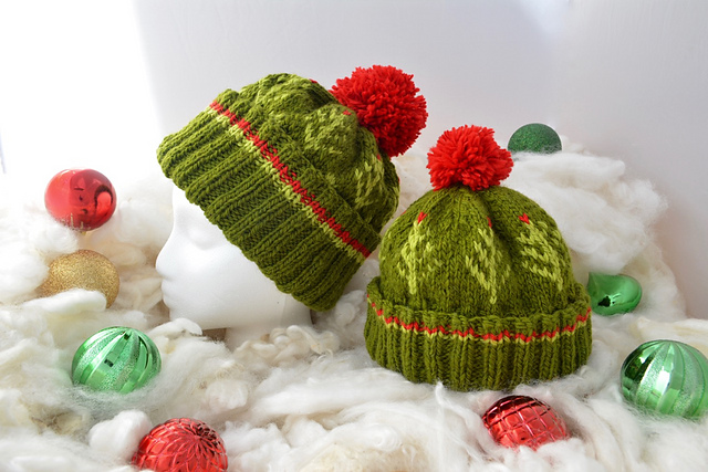 Ravelry: Kromski Christmas Hat pattern by Dona Carruth
