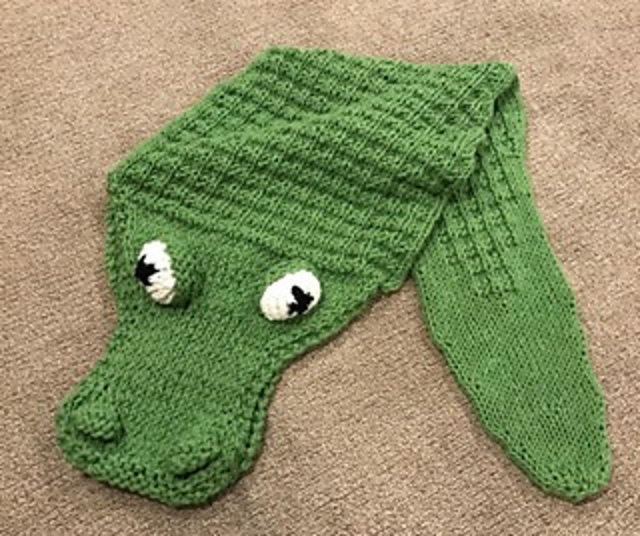 Ravelry: Alligator Blanket pattern by Krystle's Krazy Knits