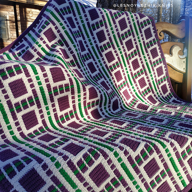 Ravelry: Square Blanket pattern by Kseniya Nikitina