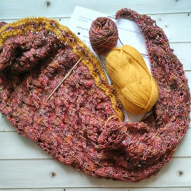 Ravelry: Kupawa's Enchanted Forest Shawl