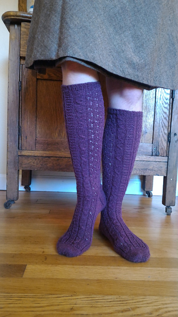 Ravelry: Sleeper Car socks pattern by Froggi VanRiper (Kyckling)