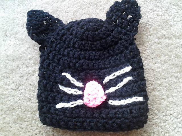 Ravelry: Khloe the Kat Hat pattern by Kyliie Kaye