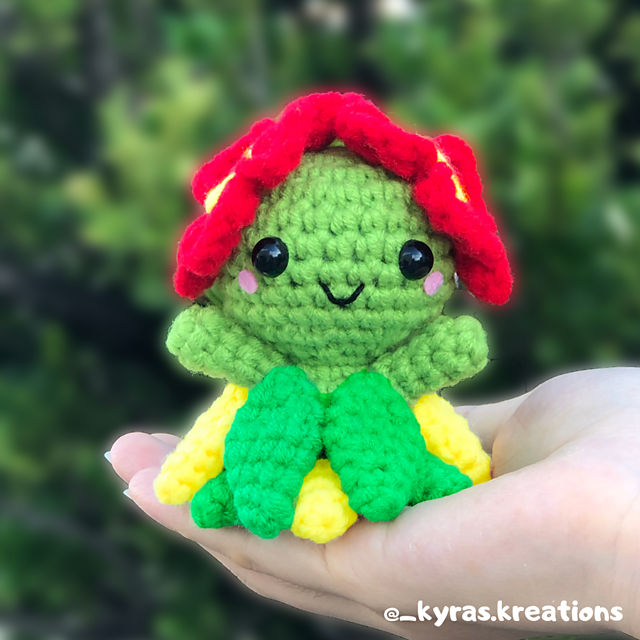 Ravelry: Bellossom Flower Pokemon pattern by Kyra See