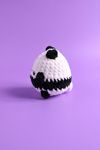Ravelry: The Original Potato Pals Panda pattern by Vanessa Ordoñez