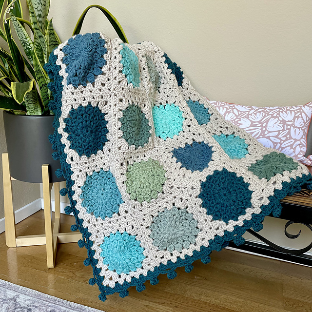 Ravelry: LBK63's Sea Glass Throw