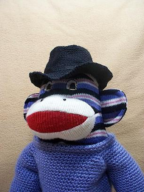 Ravelry: Wally Strippid's Floppy Fedora pattern by Linda Palmese/Blue ...