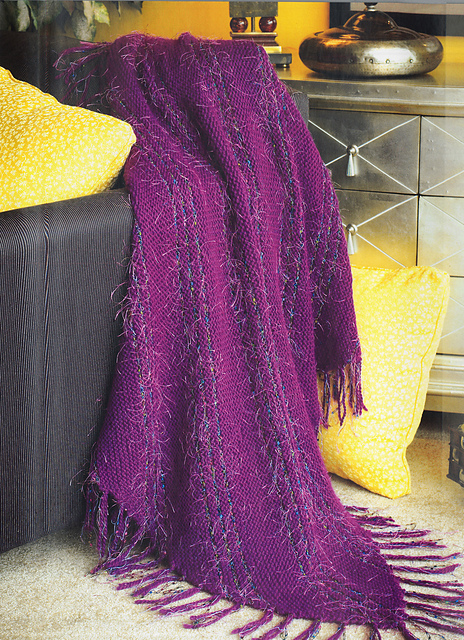 Ravelry: Glitzy Glamour Throw pattern by Lanie Hering