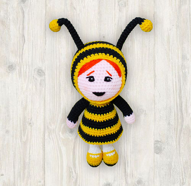 Ravelry: Milli Bee Doll Team Umizoomi pattern by Kristine Kuluka