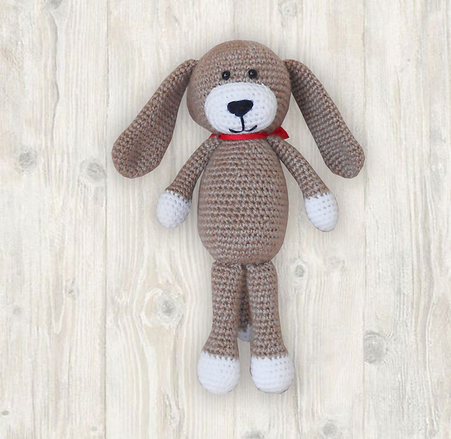 Ravelry: Brown Puppy Dog pattern by Kristine Kuluka