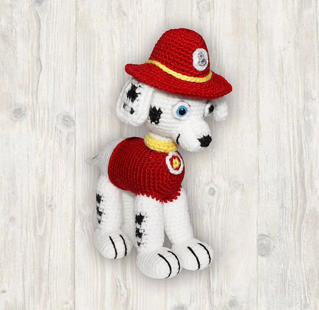Ravelry: Marshall Pup Paw Patrol pattern by Kristine Kuluka