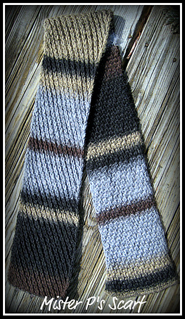 Ravelry: Mister P's scarf pattern by Christiane Burkhard