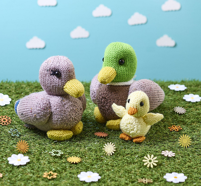 Ravelry: Duck Family Toy pattern by Laura Telfer-Williams