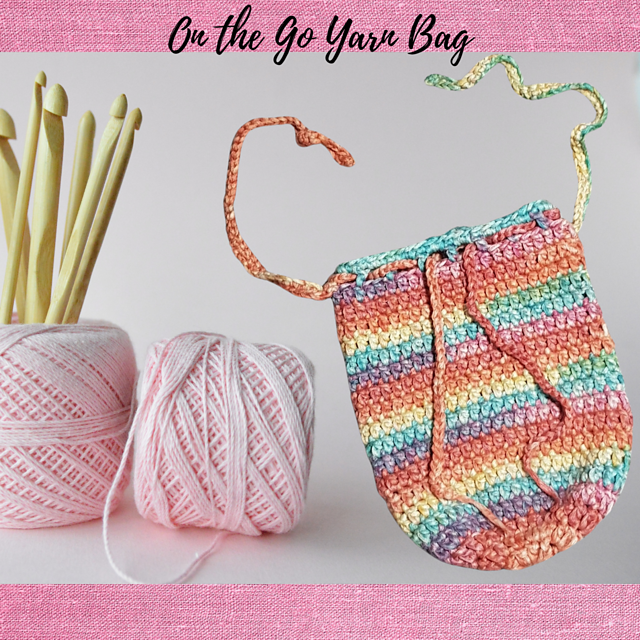 Ravelry: On The Go Yarn Bag pattern by Sharon Morrison