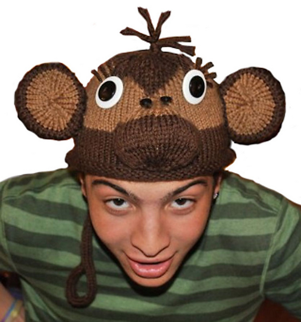 Ravelry: ROFL_Knit Monkey Hat pattern by Linda Schmidt