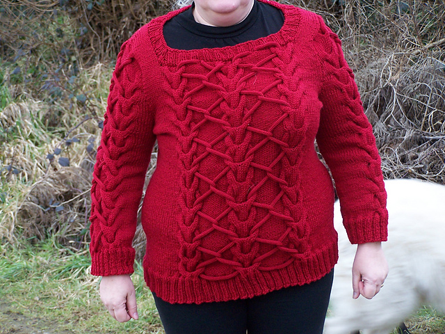 Ravelry: 13 Kennedy Sweater pattern by Anny Blatt