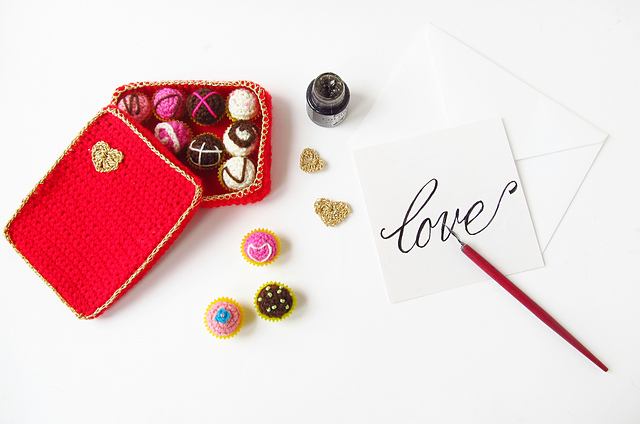 Ravelry: Crochet Box of Chocolates pattern by Tanya Eberhardt