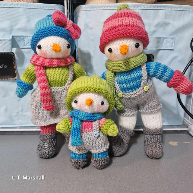 Ravelry: Snowball baby snowman pattern by L.T.Marshall