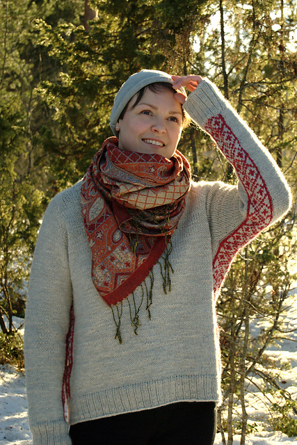 Ravelry: Pirta Sweater pattern by Pia Kuivalainen